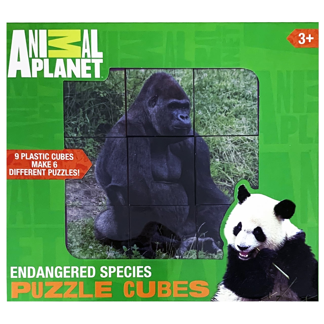 Smart Play Animal Planet Puzzle Cubes, Endangered Species - Walmart.com