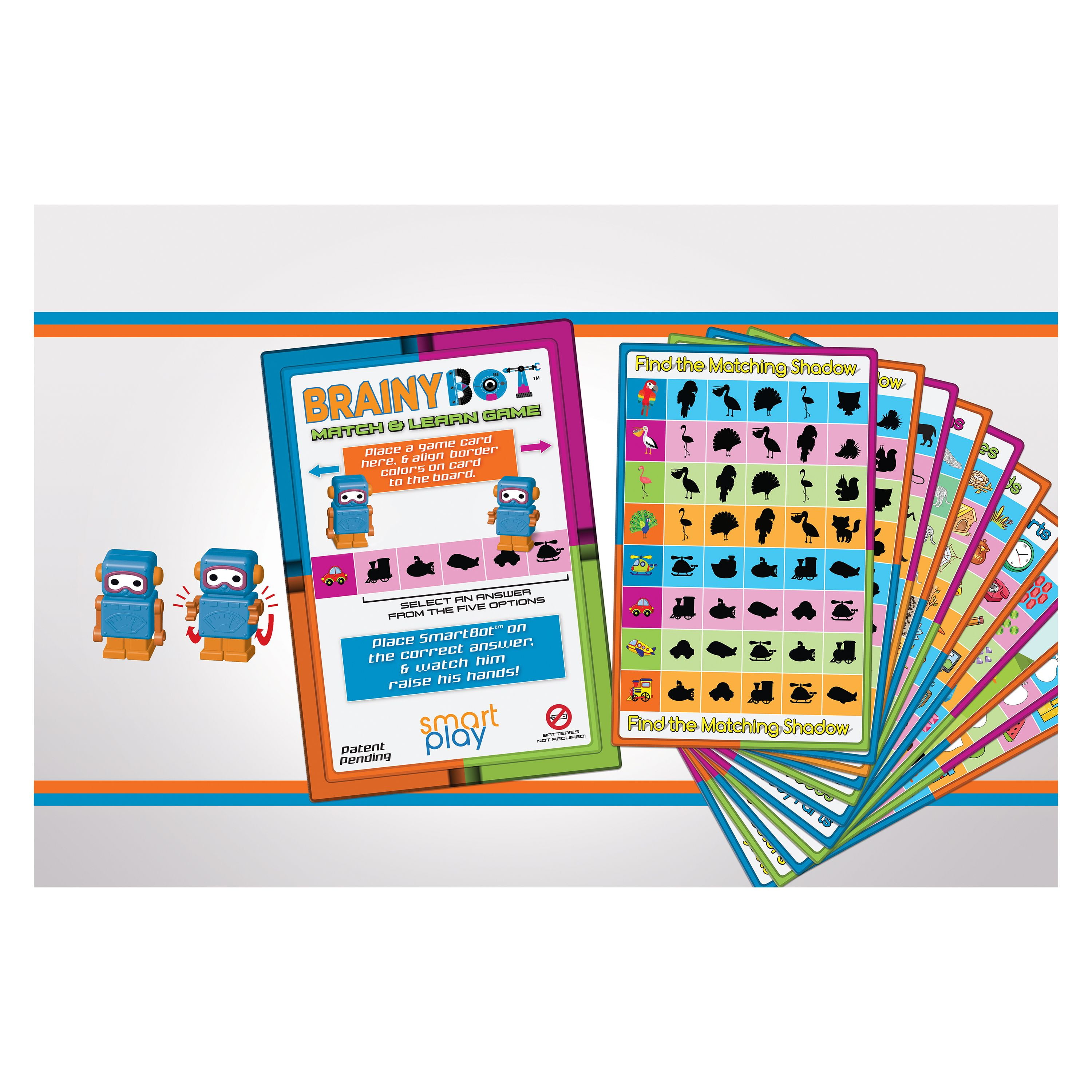 Smart Play - Brainy Bot Preschool Game - Walmart.com
