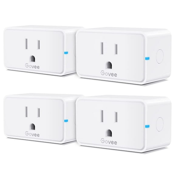 Smart Plug 15A, WiFi Bluetooth Outlets 4 Pack Work with Alexa and ...