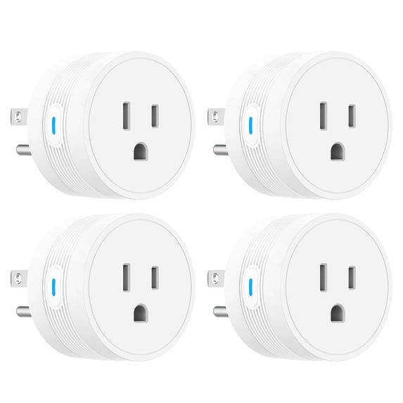 Smart Plug 2025 Upgrade to 15A, Bluetooth & Wi-Fi Outlet Plug Dual ...