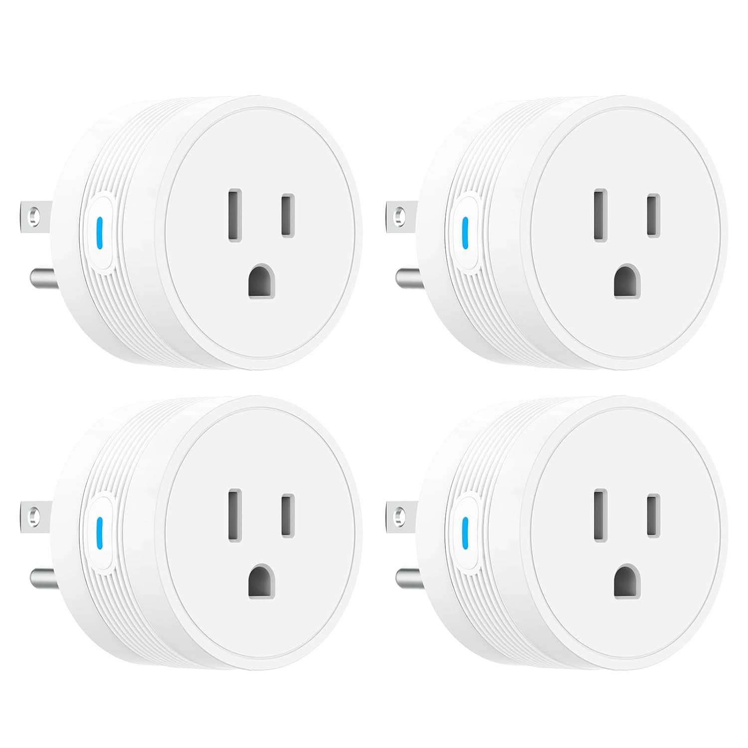 Smart Plug 2025 Upgrade to 15A, Bluetooth & Wi-Fi Outlet Plug Dual ...