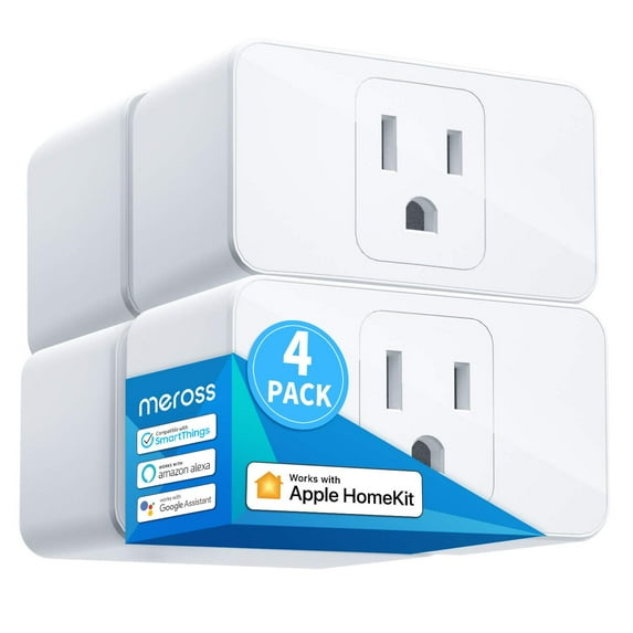Smart Plug Mini, 15A & Reliable Wi-Fi, Support Apple HomeKit, Siri ...