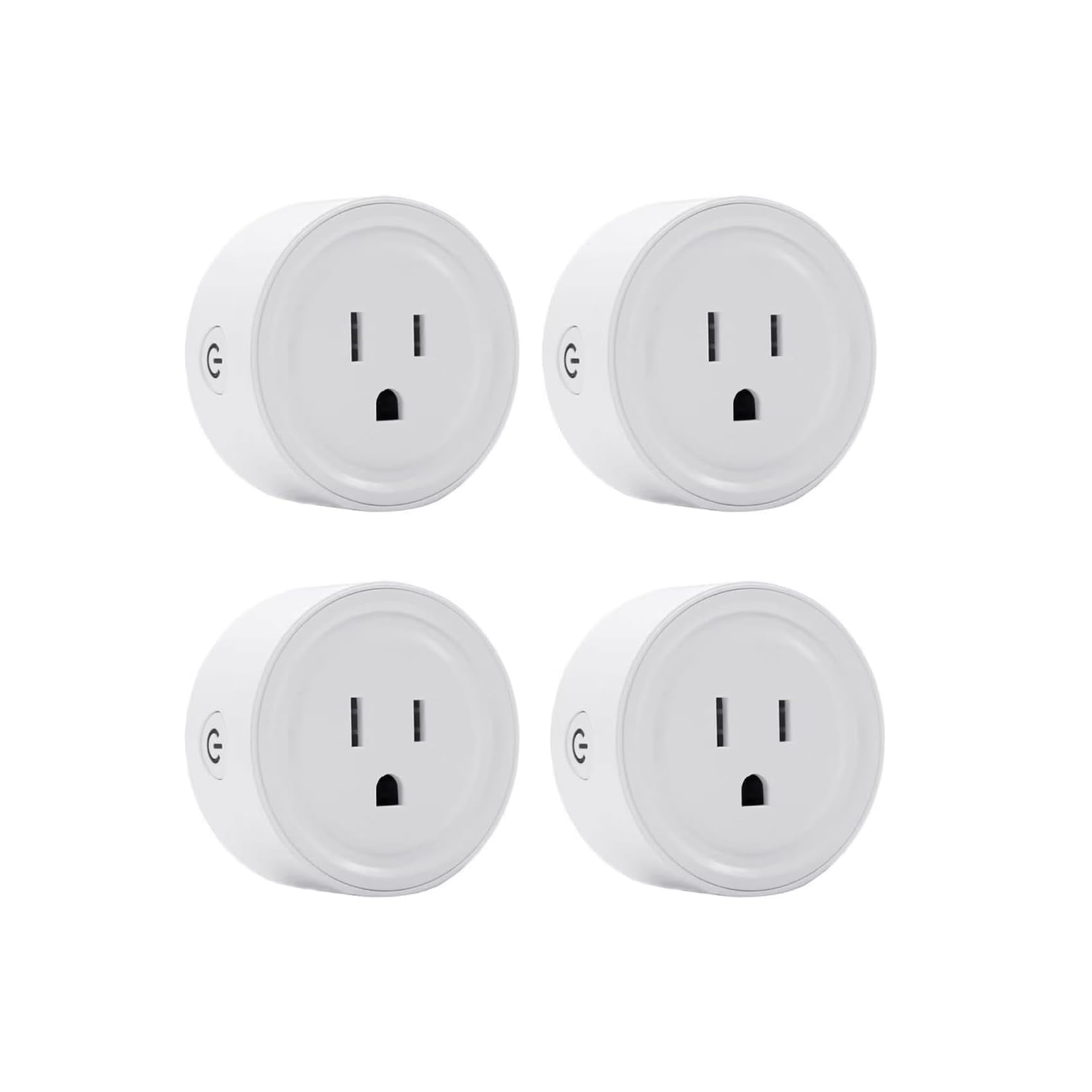 Smart Plug Mini 4-Pack, Wi-Fi Outlets for Smart Home Wi-Fi Plug with ...