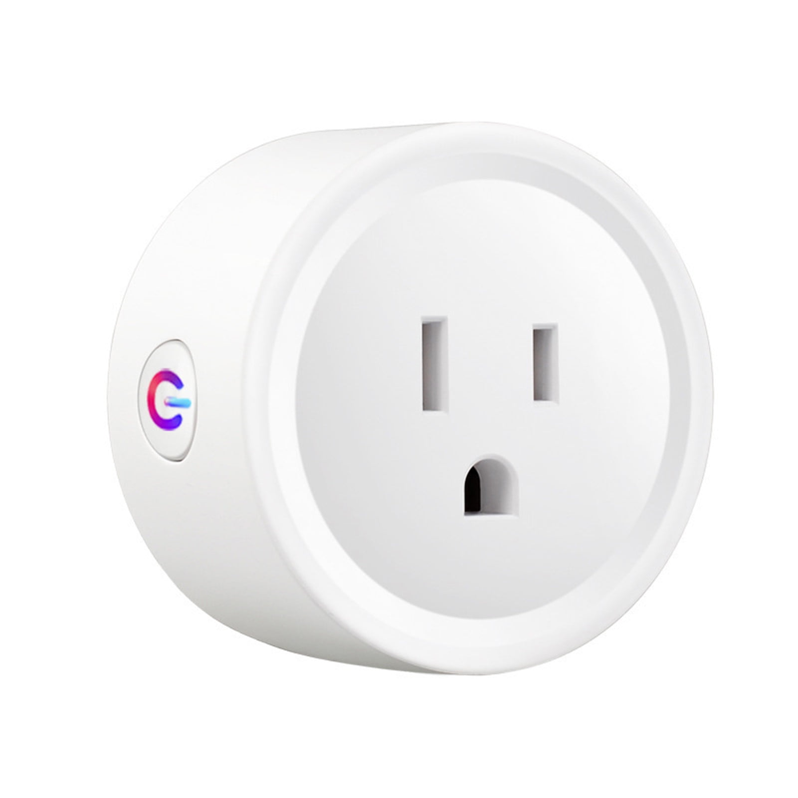 Smart Plug WiFi Outlet, 10A Smart Socket with Remote Control & Timer, Voice Assistant Compatible ...