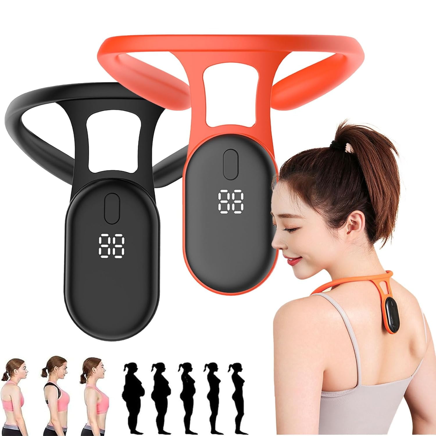 Smart Posture Corrector for Women Men, Smart Corrector for Hunchback ...