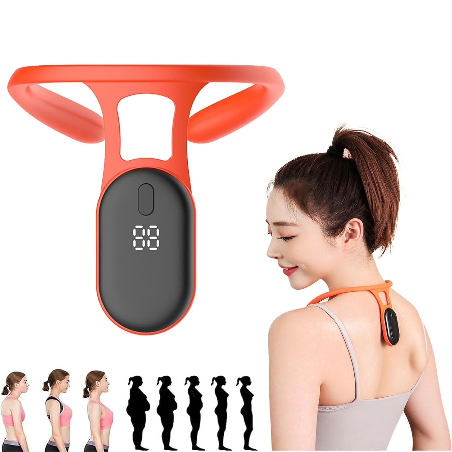 Smart Posture Corrector for Women Men, Smart Corrector for Hunchback ...