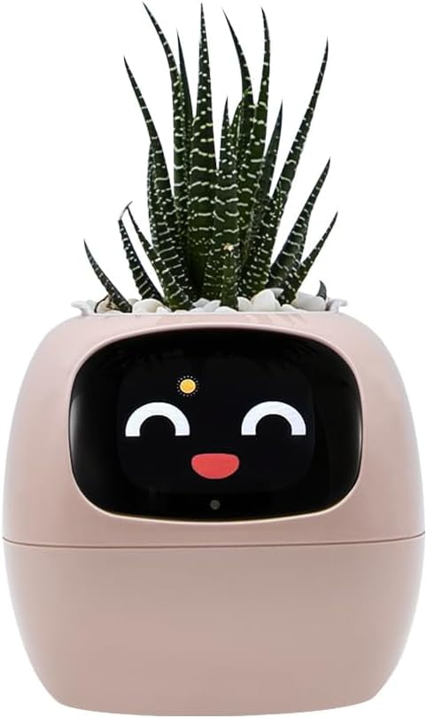 Smart Pot with Expression,AI Smart Planter Robot for Indoor Decoration ...