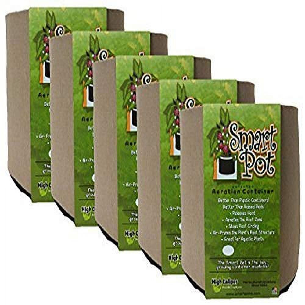 Smart Pot Soft-Sided Fabric Garden Plant Container Aeration Planter ...