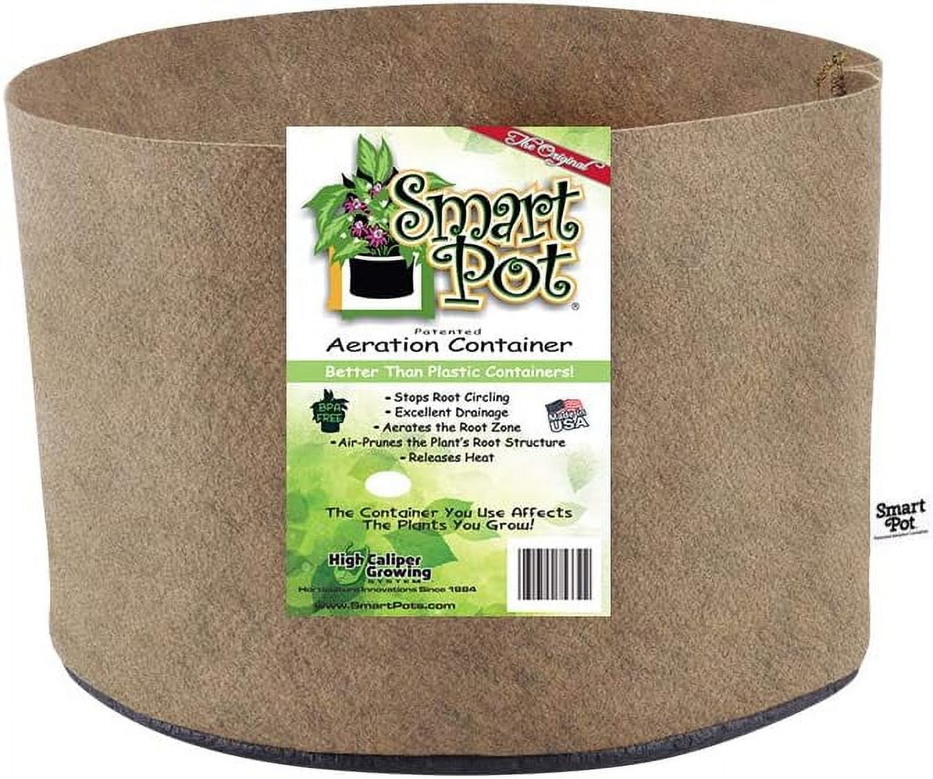 Smart Pots 100-Gallon Soft Sided Container, Tan - Walmart.com