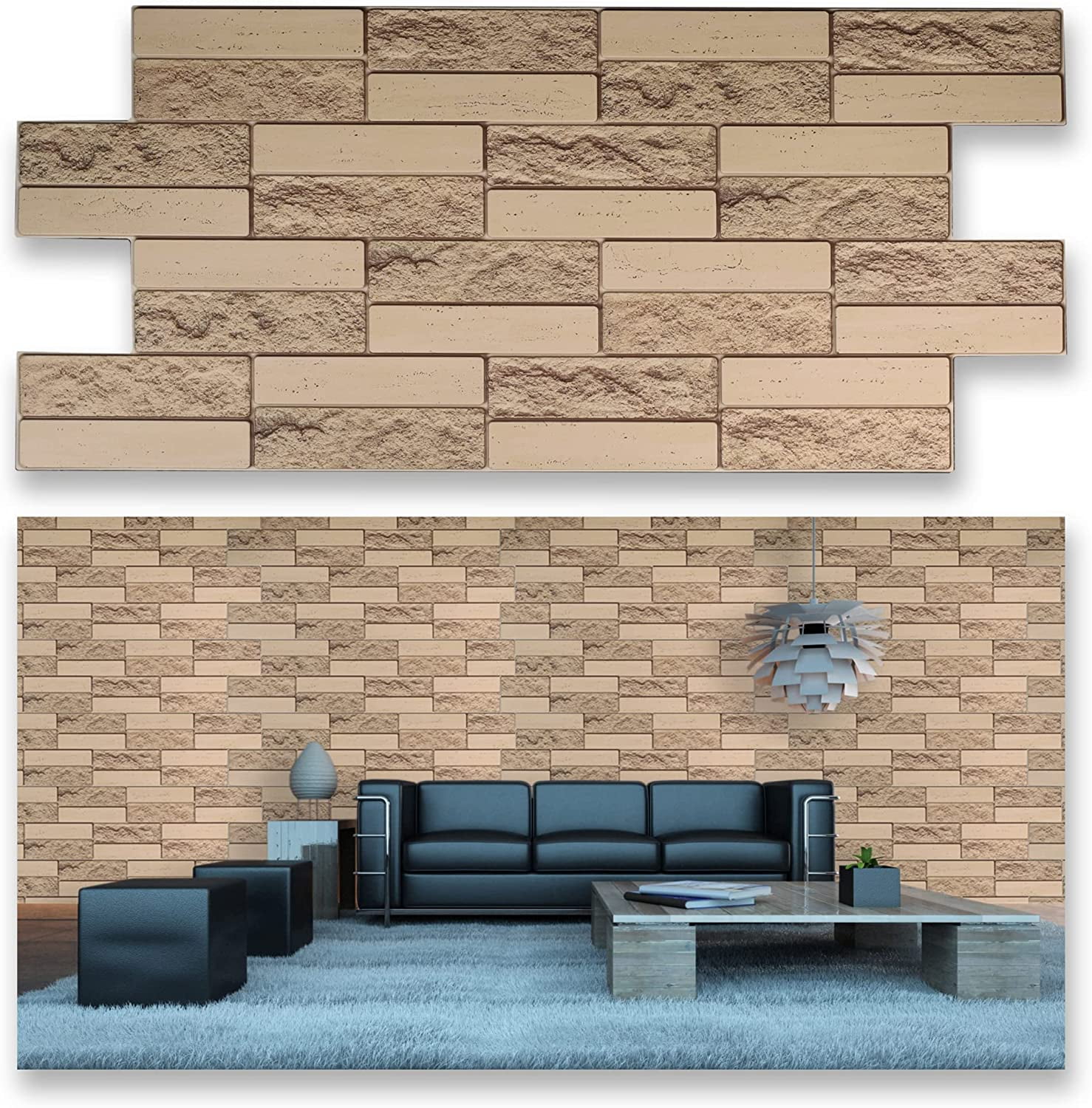 Smart Profile – 3D Wall Panels for Interior Wall Decor Non-adhesive ...