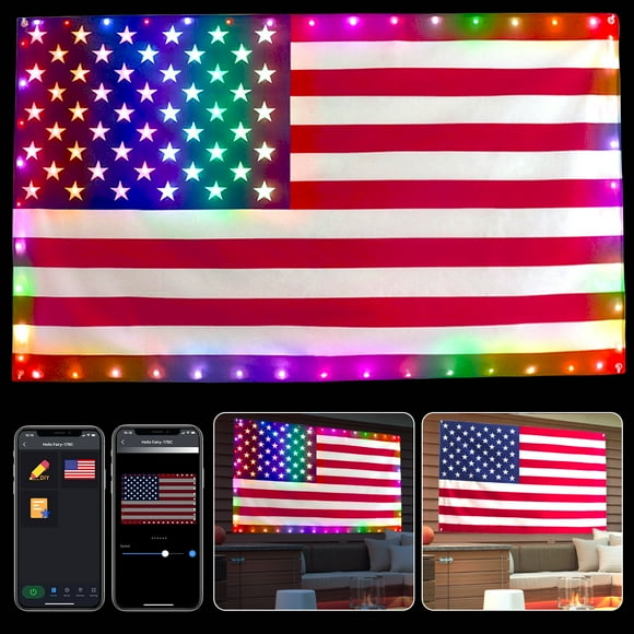 Led American Flag