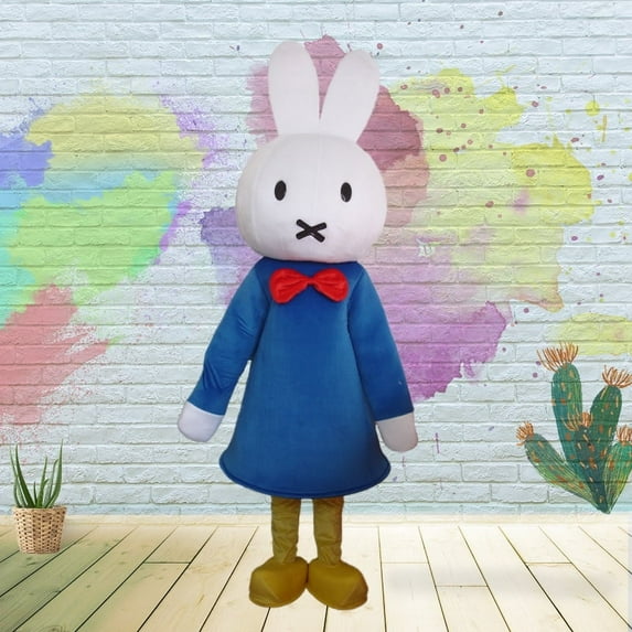 Smart Rabbit Cartoon Doll Costume Rabbit Walking Anime Doll Costume ...