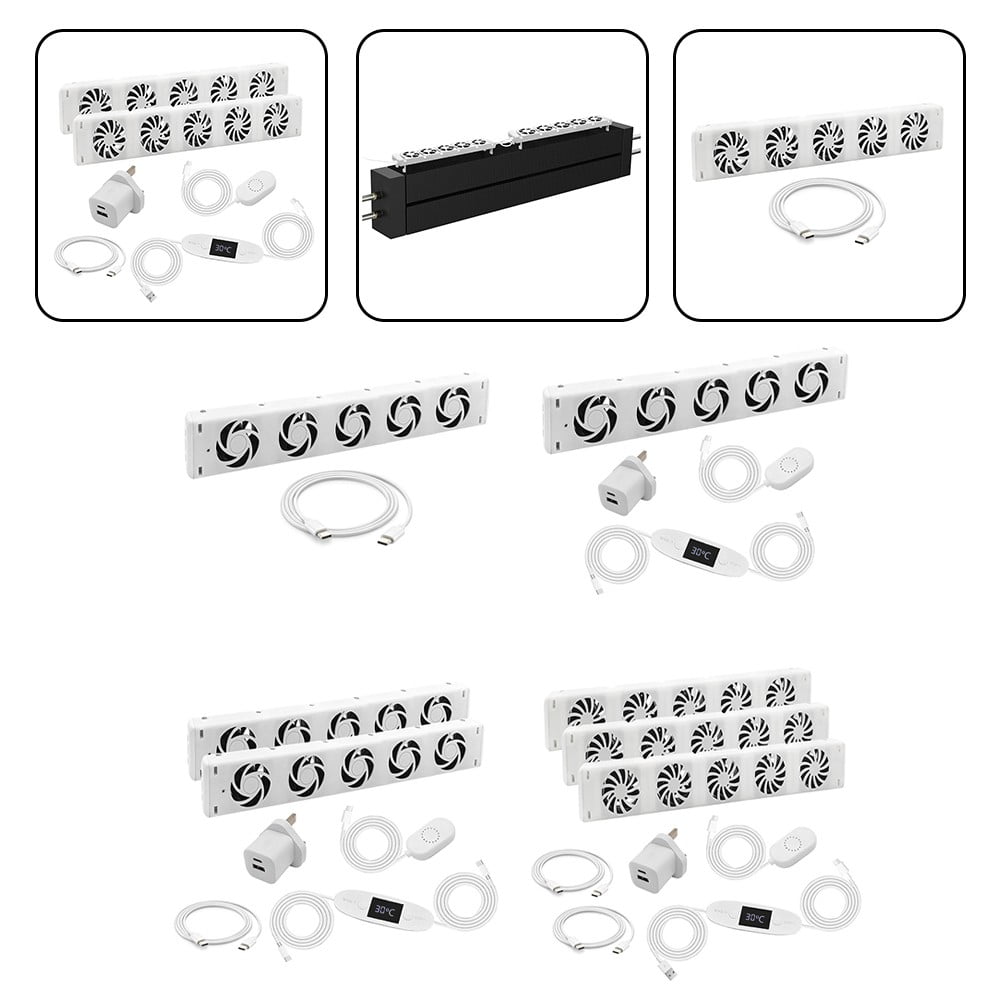 Smart Radiator Fan Set Fireplace Fan For Heating Fireplace And ...