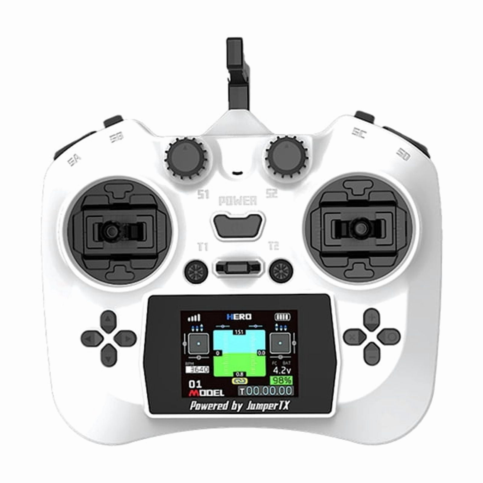 Smart Remote Controller TX Color Screen Transmitter Hall Sensor Gimbals ...