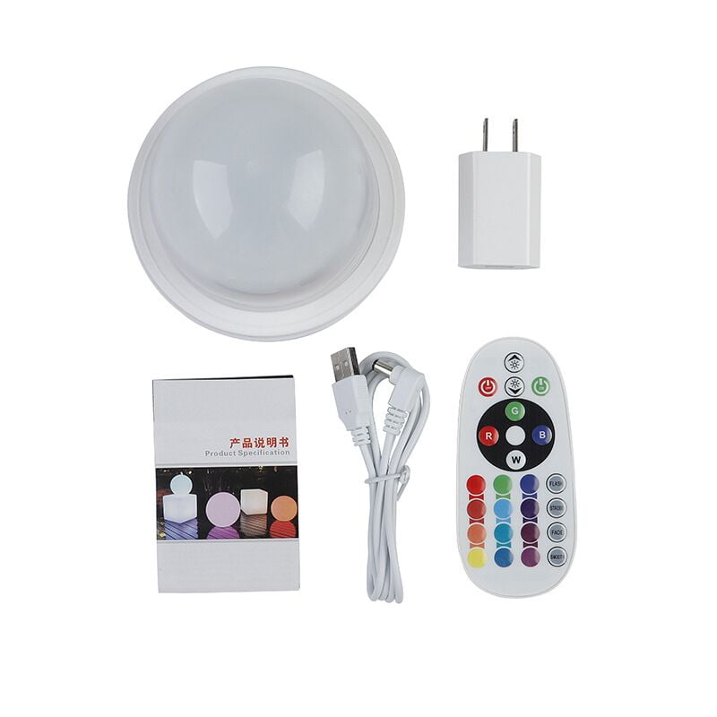 Smart Remote Rechargeable RGBW LED Module Under table Hanging light ...