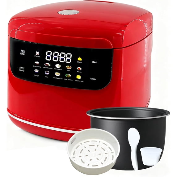 Smart Rice cooker 2L Mini Protable Rice Cooker 5 Cups Cooked/3 Cups ...