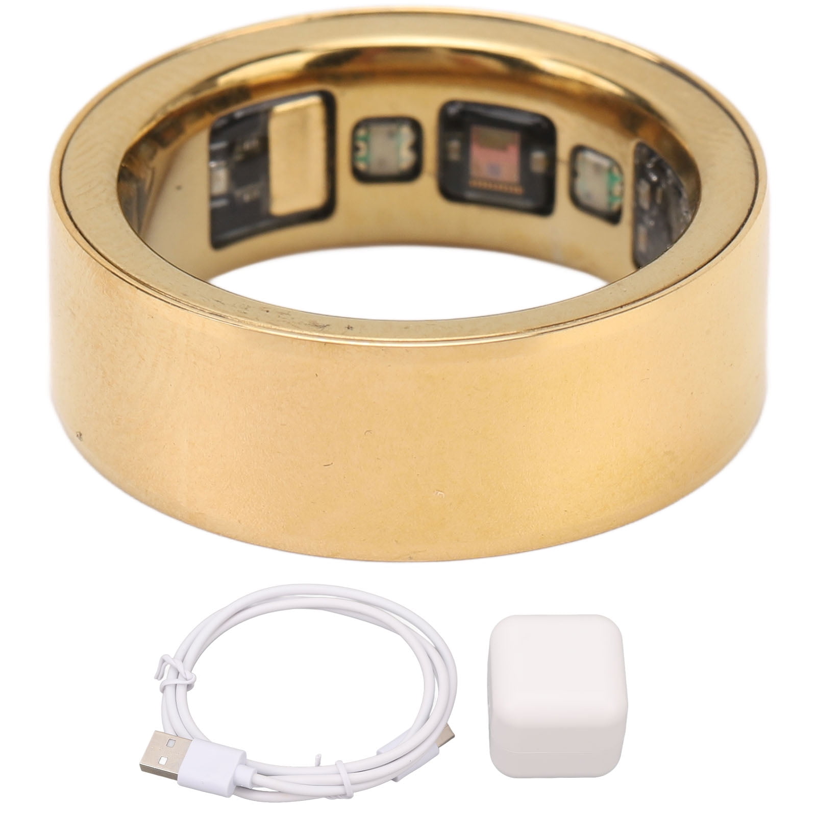 Smart Ring IPX8 Waterproof Health Fitness Tracer Ring for Heartrate ...