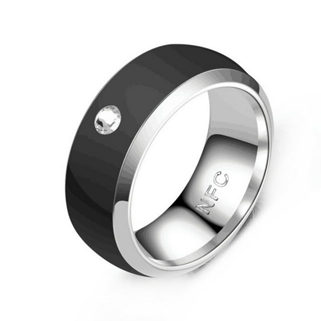Smart Ring Wearable Technology Waterproof Unisex NFC Phone Smart ...