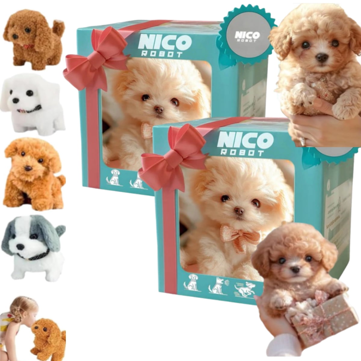 Smart Robot Dog - Robot Puppy, Nico My Best Realistic Robots Puppy ...