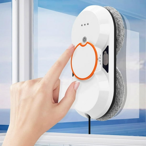 Smart Robot Window Cleaner With Dual Water Spray And Remote Control ...