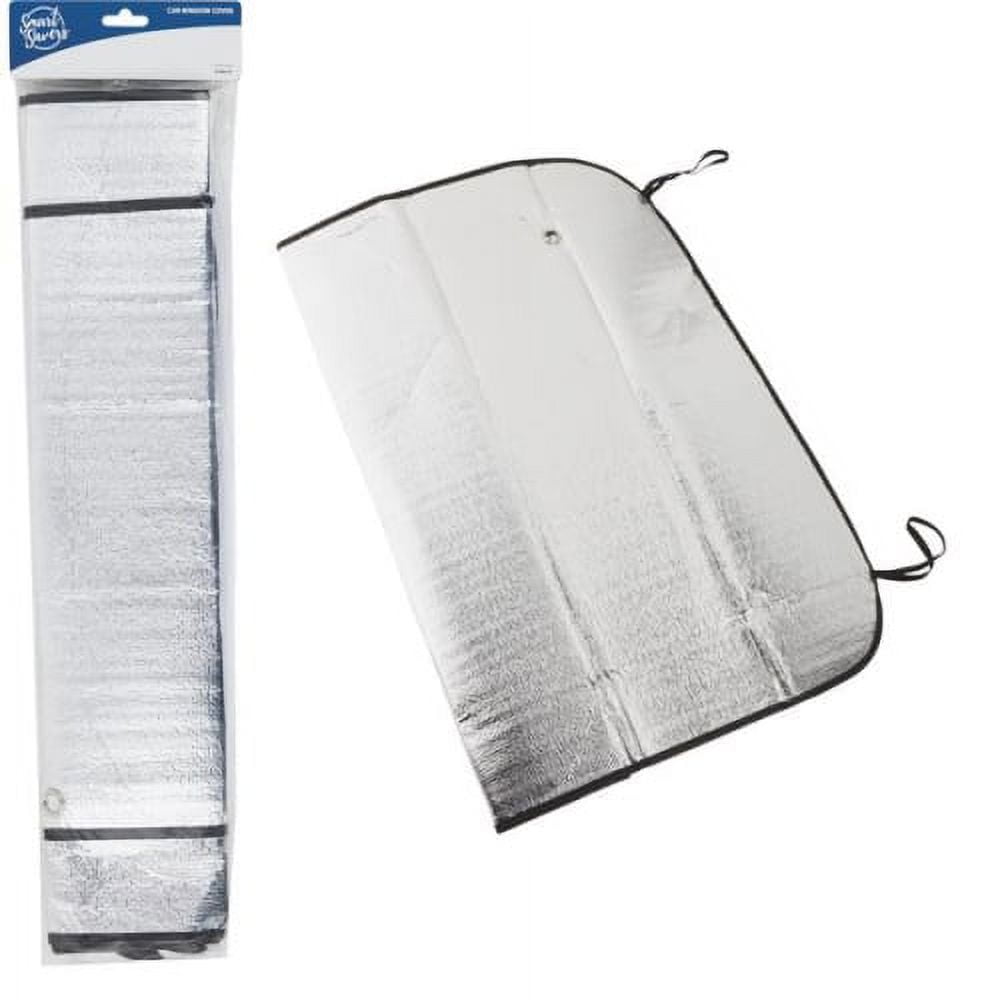 Smart Savers 23 In. W. x 45 In. L. Car Window Sunshade GA042 Pack of 12 ...