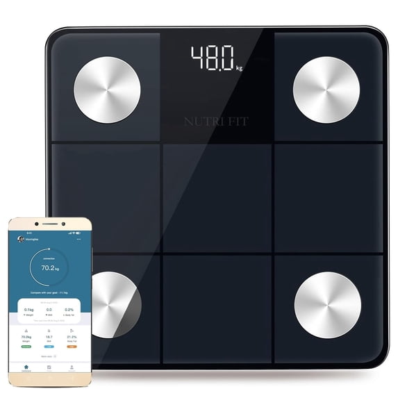 Smart Scale for Body Weight, Weight Scale with Backlight LED Display ...