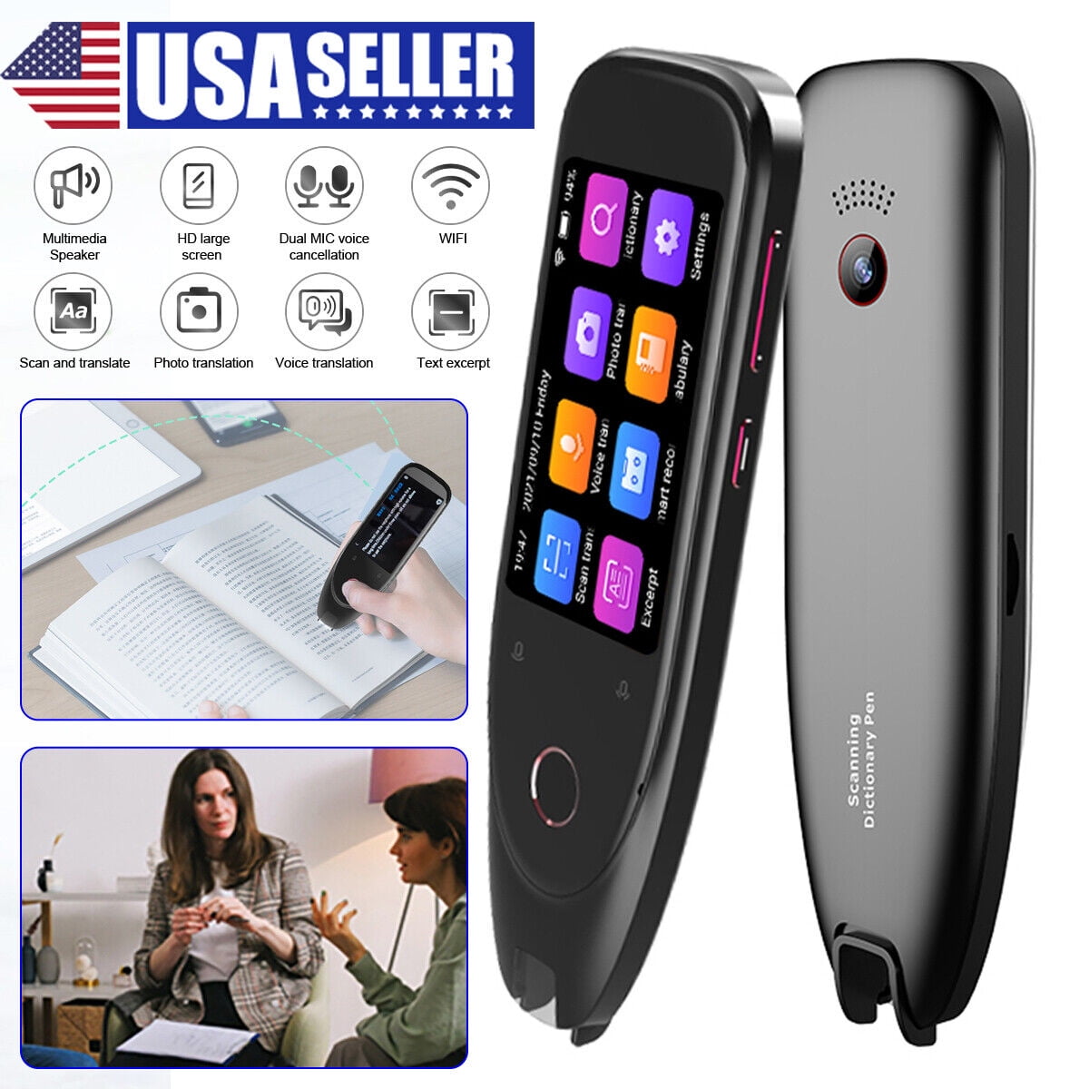 Smart Scan Translation Pen Text Reading Pen 117 Language Translator ...