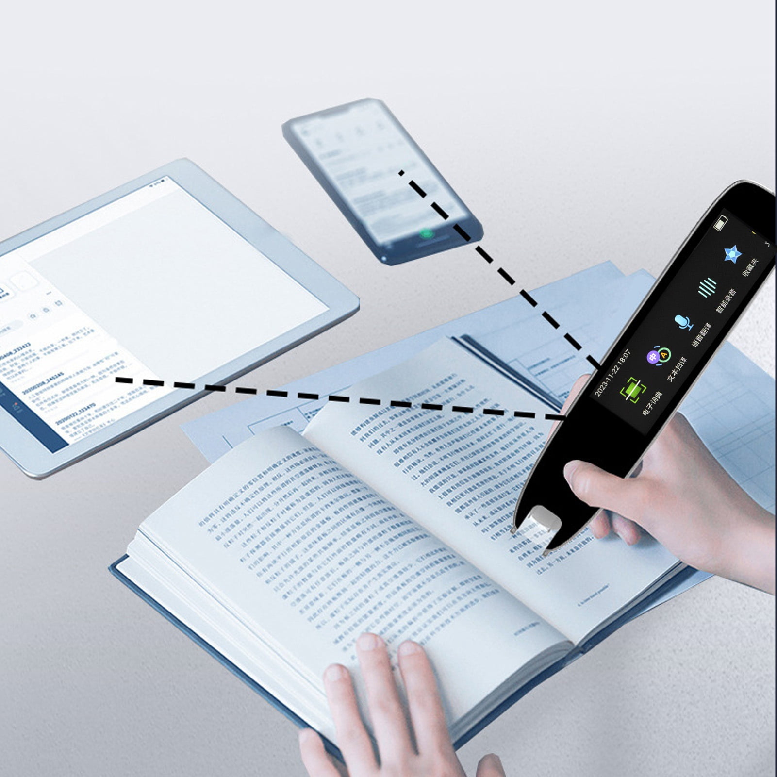 Smart Scanning Translation Pen With HD Touchscreen - Comprehensive ...