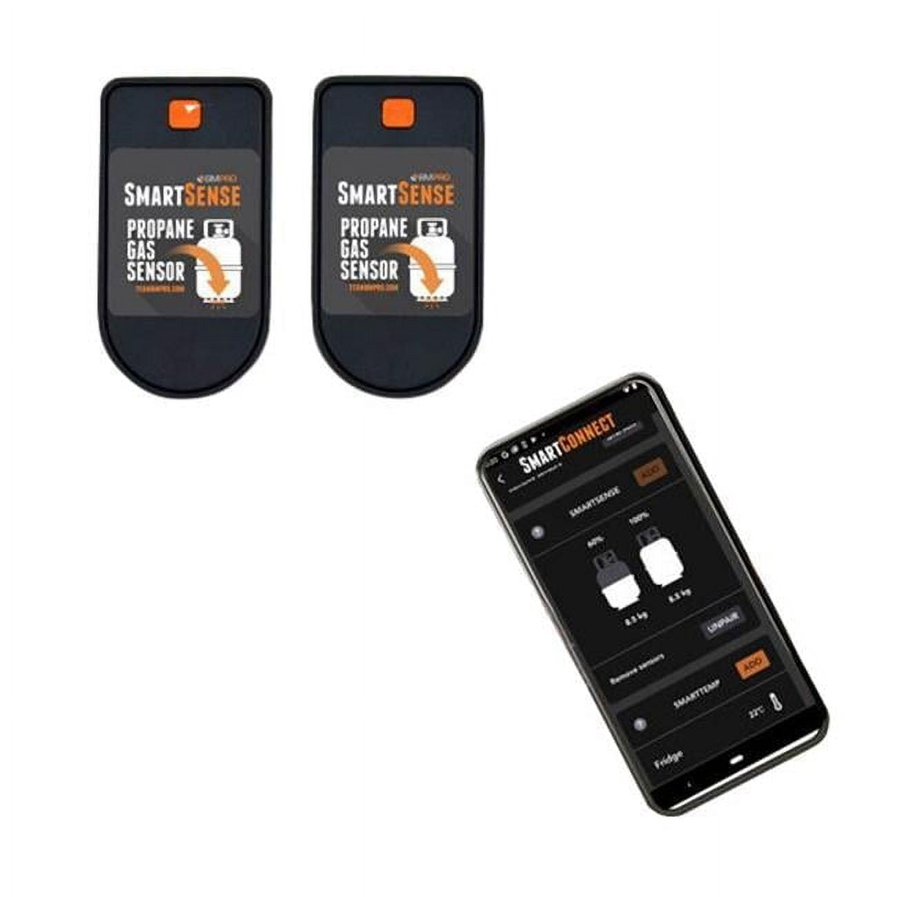 Smart Sense Premium Twin Gas Bottle Level Monitor & App - Walmart.com
