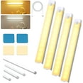 Smart Sensor Magnetic Rechargeable LED Lights, Punch-Free Motion ...