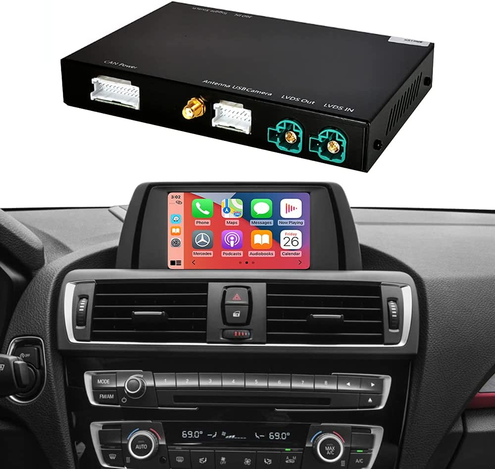 Road Top Carplay Adapter for BMW 1 2 3 4 Series with NBT System, Supports Android Auto - Walmart.com