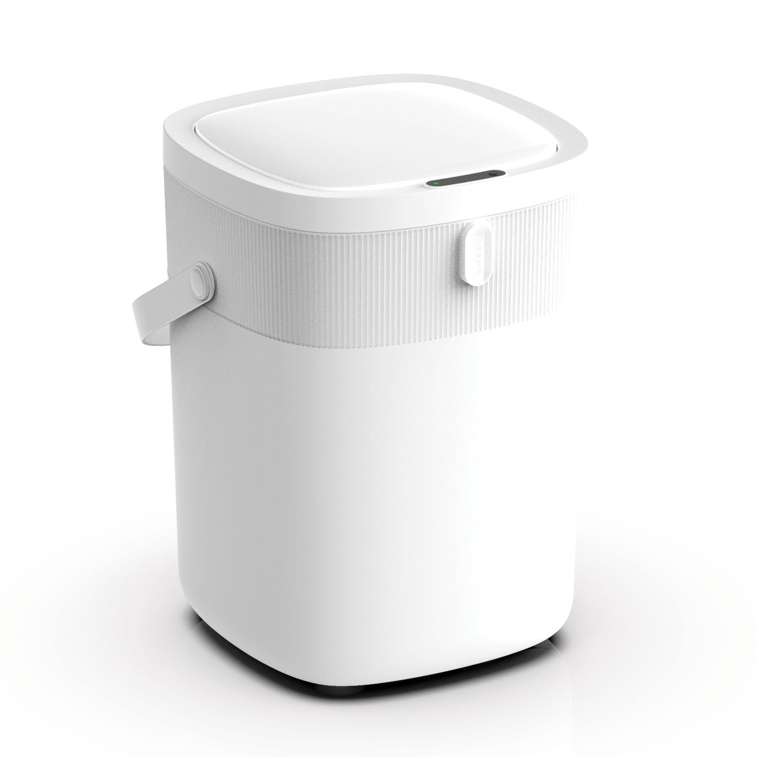 Smart Sensor Trash Can with PU Handle, Automatic Touchless Garbage Bin ...