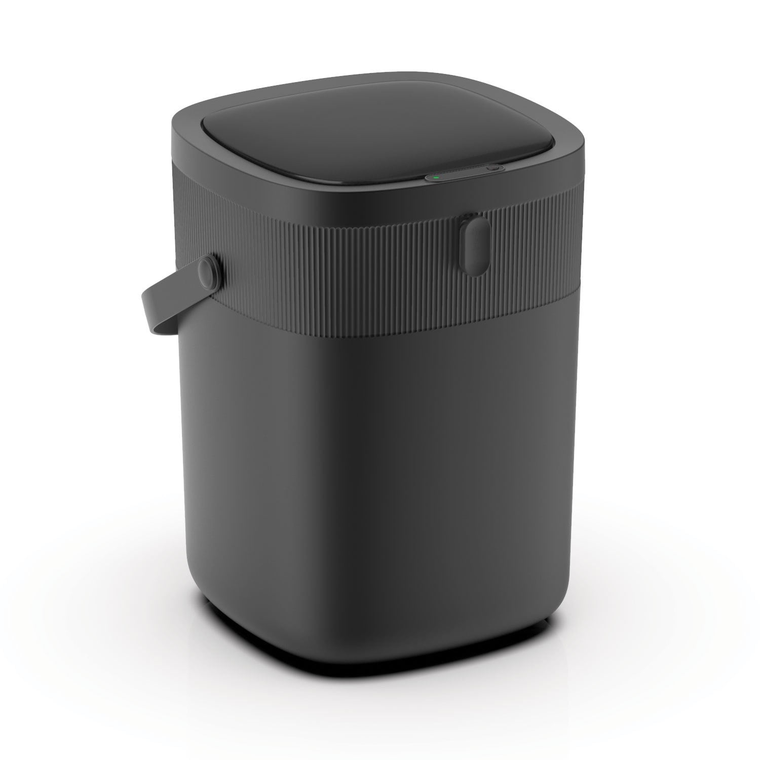 Smart Sensor Trash Can with PU Handle, Automatic Touchless Garbage Bin ...