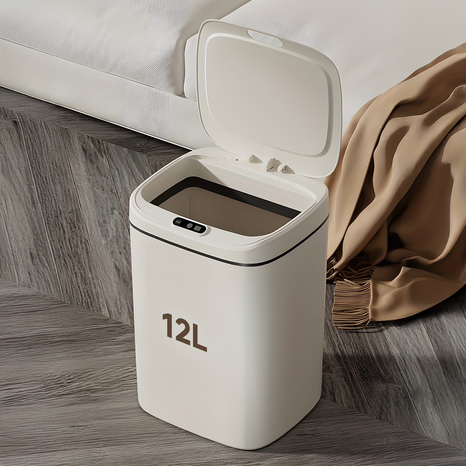 Smart Sensor Trash Can: Touchless Auto Open/Close, Sealed Lid, Silent ...