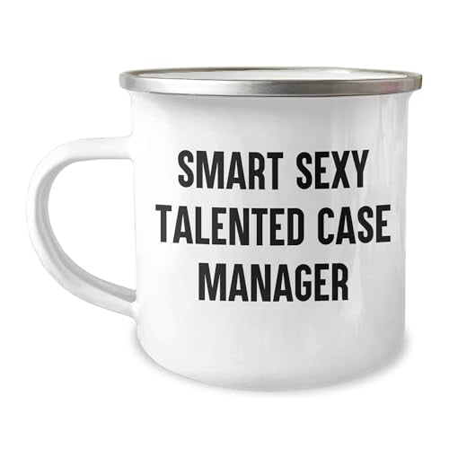 Smart Sexy Talented Case Manager Gifts - Funny Camping Mug for Birthday ...