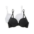 Smart & Sexy Women's Add 2 Cup Sizes Push Up Bra, Single and 2-Pack ...
