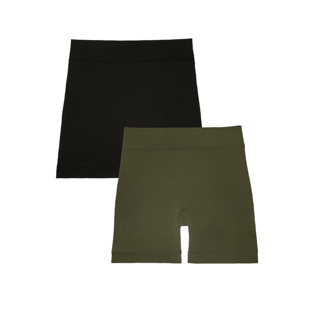 Smart & Sexy Women's Naked Slip Short, 2-Pack, Style-SA1432 - Walmart.com