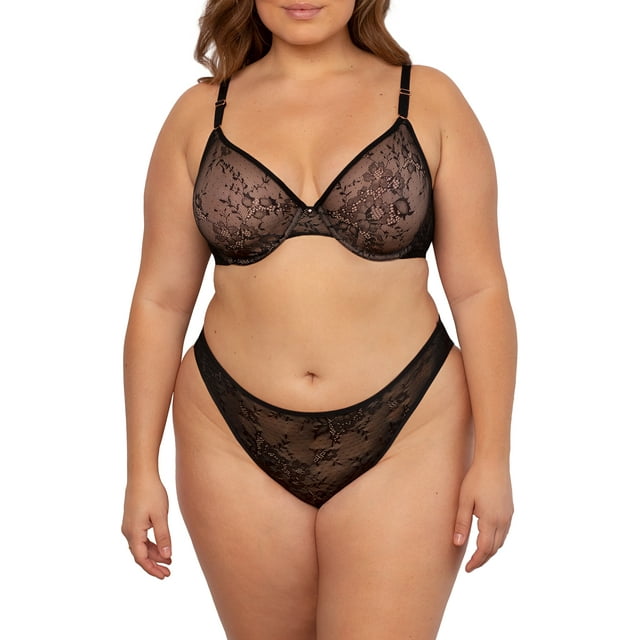 Smart And Sexy Womens Sheer Mesh Demi Underwire Bra Style Sa1388