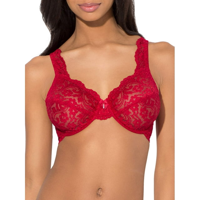 Smart And Sexy Womens Signature Lace Unlined Underwire Bra Style 85045