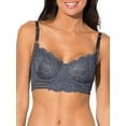 Smart And Sexy Womens Signature Lace Unlined Underwire Longline Bra