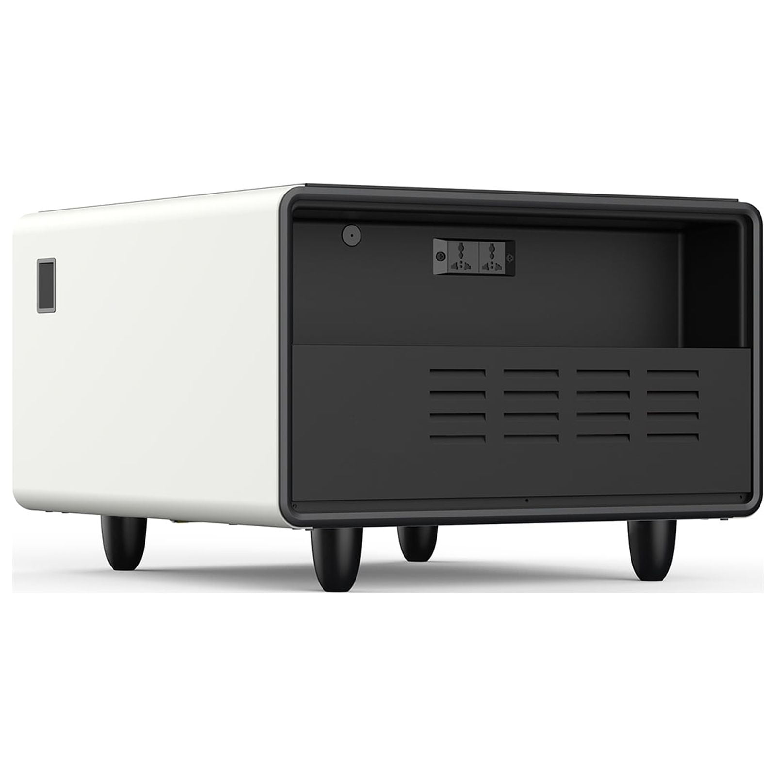 Smart Side Table With USB Port, Cordless Charger, Fridge, Temperature ...