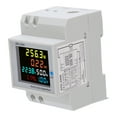Smart Single Phase Energy Meter, D522066 Household WattHour Meter, Rail ...