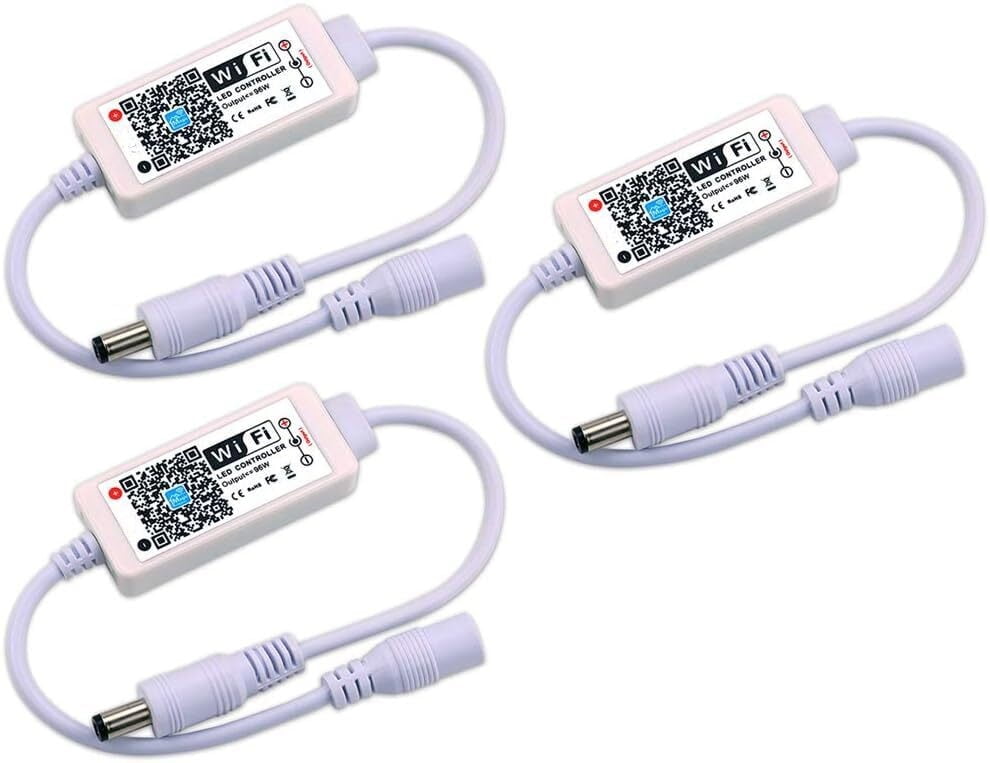 Smart Single color LED lights Strip Controller WiFi Bluetooth light 5050 2835 Control box ...