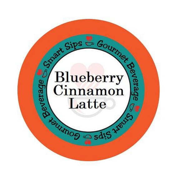 Smart Sips Coffee Blueberry Cinnamon Latte Single Serve Cups, 48 Count ...