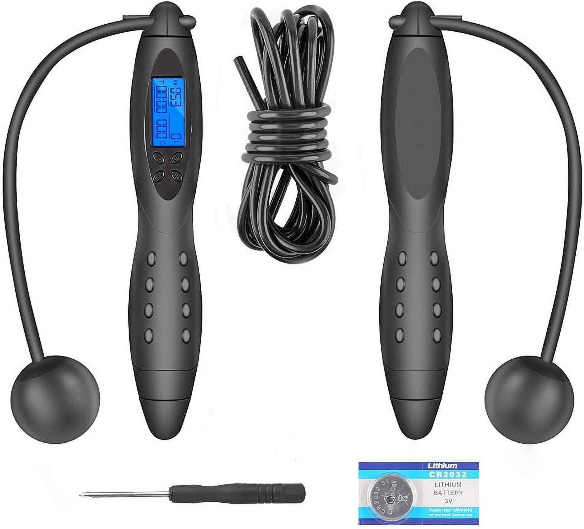 Smart Skipping Rope Adult Fitness, Digital Jump Rope Adult 2 Way ...