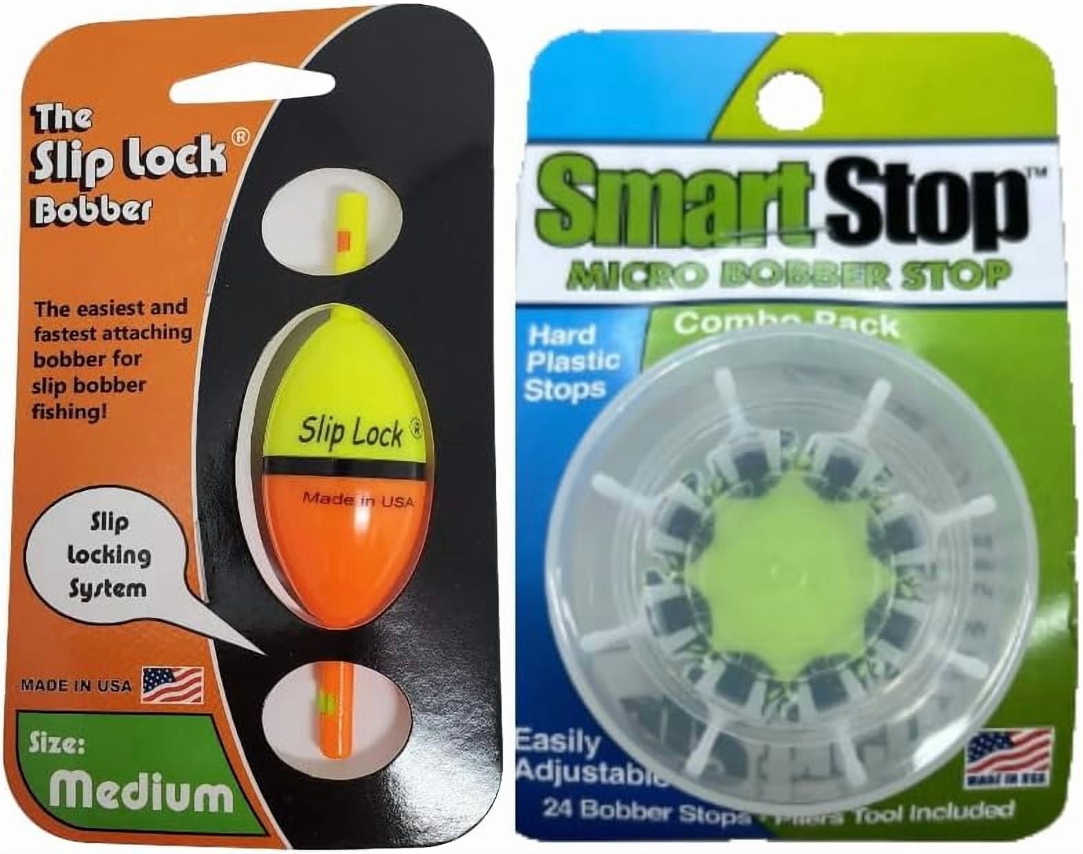 Smart Slip Lock Bobber and Smart Stop Micro Bobber Stop Combo Pack ...