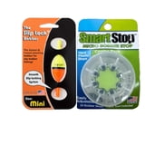 Smart Slip Lock Bobber and Smart Stop Micro Bobber Stop Combo Pack Mini ...