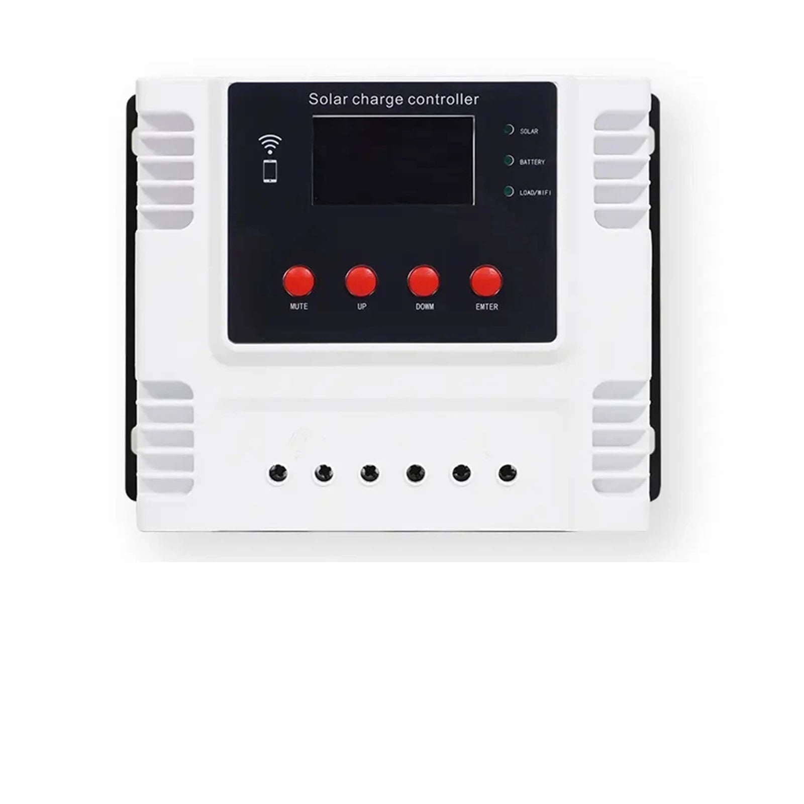 Smart Solar Charge Controller 100VDC App Control For 12V/24V/48V 10A ...