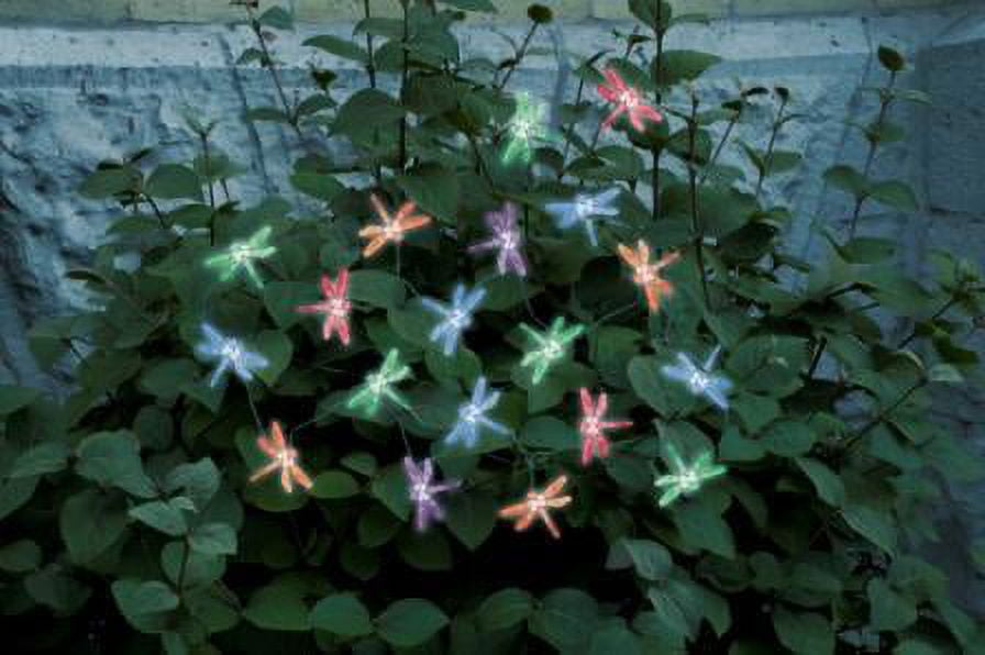 Smart Solar Solar String Lights, 20 LED Color Changing Dragonflies ...