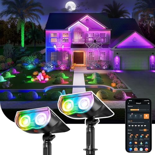 Smart Solar Spot Lights Outdoor SL5C, Solar Lights Outdoor Spotlight ...